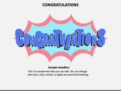 Congratulations Graphics for PowerPoint and Google Slides - PPT Slides