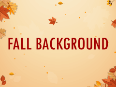 Free - Fall Background Presentation for PowerPoint and Google Slides