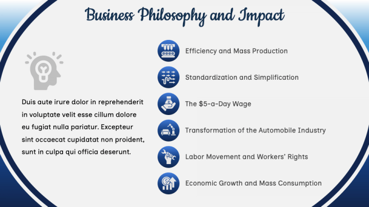 Free - Henry Ford PowerPoint and Google Slides Template - PPT Slides