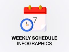 Weekly Schedule Infographics for PowerPoint and Google Slides - PPT Slides