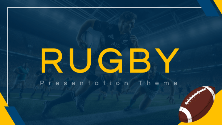 Free - Rugby Theme for PowerPoint and Google Slides - PPT Slides
