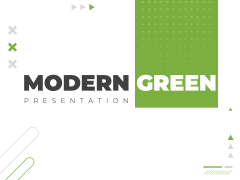 Modern Green Presentation Theme for PowerPoint and Google Slides - PPT ...