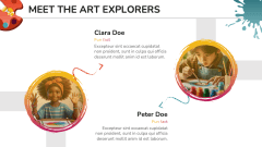Free - Art Education for Kids PowerPoint and Google Slides Template ...
