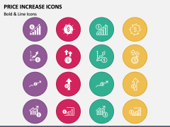 Price Increase Icons for PowerPoint and Google Slides - PPT Slides