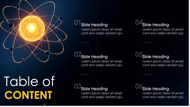 Free - Quantum Physics PowerPoint and Google Slides Template - PPT Slides