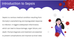 Sepsis PowerPoint and Google Slides Template - PPT Slides