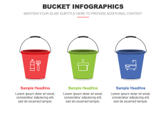 Bucket Infographics for PowerPoint and Google Slides