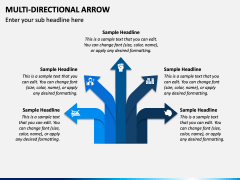 Multi-Directional Arrow for PowerPoint and Google Slides - PPT Slides