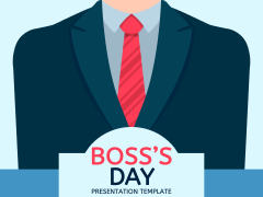Free - Boss's Day PowerPoint Template and Google Slides Theme