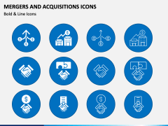 Mergers and Acquisitions Icons for PowerPoint and Google Slides - PPT ...