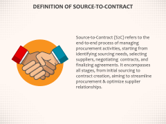 Source-To-Contract PowerPoint and Google Slides Template - PPT Slides