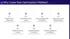 Cyber Risk Optimization PowerPoint and Google Slides Template - PPT Slides