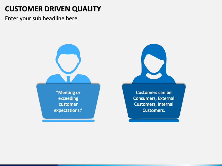 Customer Driven Quality PowerPoint and Google Slides Template - PPT Slides