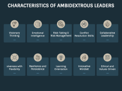 Ambidextrous Leadership PowerPoint and Google Slides Template - PPT Slides