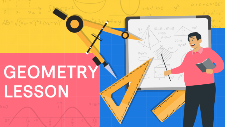 Free - Geometry Lesson PowerPoint and Google Slides Template - PPT Slides