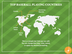 Free Baseball PowerPoint Template and Google Slides Theme