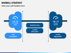 Barbell Strategy PowerPoint and Google Slides Template - PPT Slides