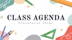 Free - Class Agenda PowerPoint and Google Slides Template - PPT Slides