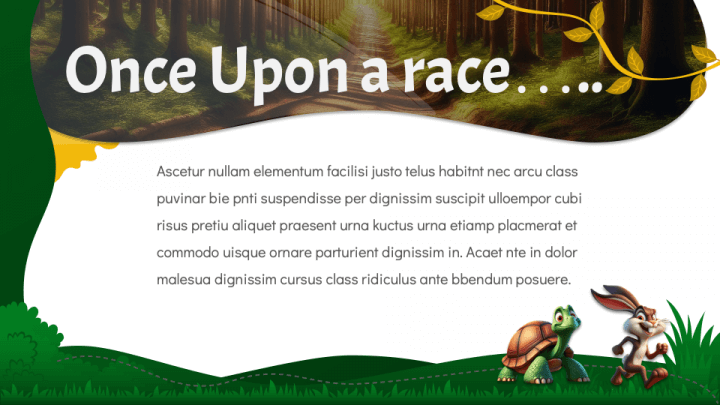 Free - The Tortoise and The Hare Presentation for PowerPoint and Google Slides