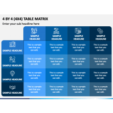Page 2 - Matrix Table Infographics Templates for PowerPoint and Google ...
