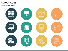 Server Icons for PowerPoint and Google Slides - PPT Slides