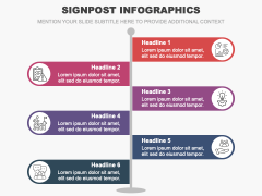 Signpost Infographics for PowerPoint and Google Slides