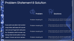 Abstract Blue Theme for PowerPoint and Google Slides - PPT Slides