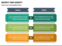 Respect and Dignity PowerPoint and Google Slides Template - PPT Slides