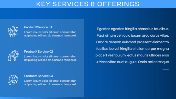 Modern Blue Presentation for PowerPoint and Google Slides - PPT Slides