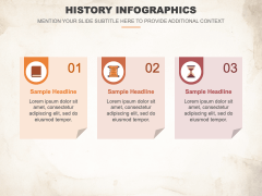 History Infographics for PowerPoint and Google Slides