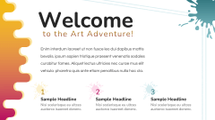 Free - Art Education for Kids PowerPoint and Google Slides Template ...