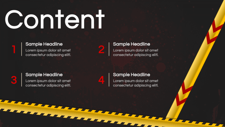 Free - Crime Theme for PowerPoint and Google Slides - PPT Slides