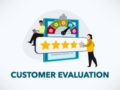 Customer Evaluation PowerPoint and Google Slides Template - PPT Slides