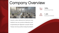 Abstract Red Theme for PowerPoint and Google Slides - PPT Slides