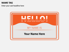 Name Tag for PowerPoint and Google Slides - PPT Slides