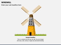 Free - Windmill Graphics for PowerPoint and Google Slides - PPT Slides