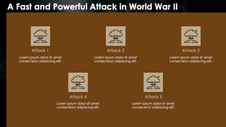 Free - World War Theme for PowerPoint and Google Slides - PPT Slides