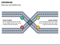 Crossroad PowerPoint and Google Slides Template - PPT Slides