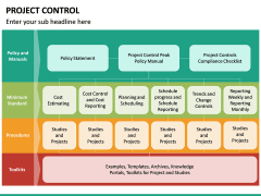 Project Control PowerPoint Template | SketchBubble