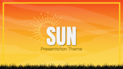Sun Theme for PowerPoint and Google Slides - PPT Slides