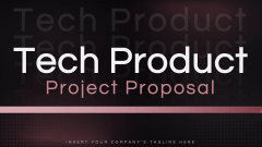 Tech Product Project Proposal PowerPoint and Google Slides Template ...
