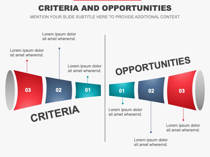 Criteria and Opportunities PowerPoint and Google Slides Template - PPT ...