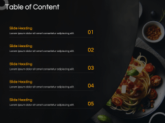 Restaurant Business Plan PowerPoint and Google Slides Template - PPT Slides