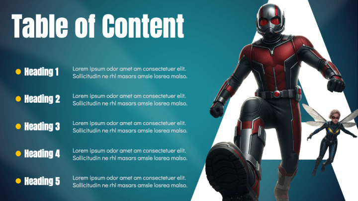 Free - Ant Man Presentation Theme for PowerPoint and Google Slides ...