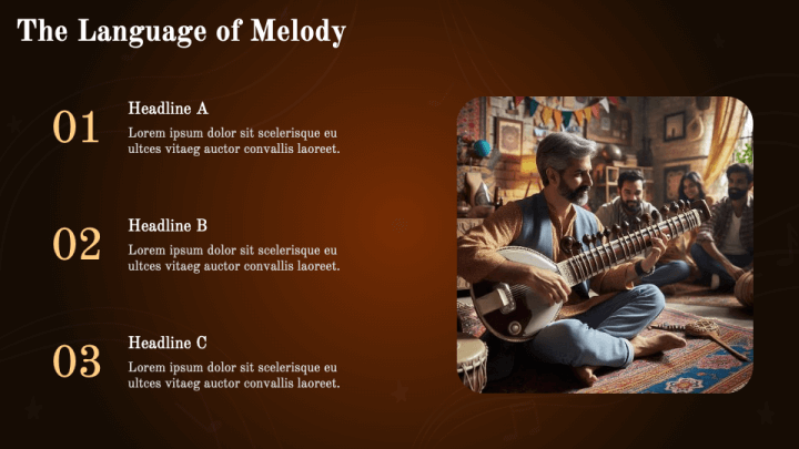 Free - Sitar Theme for PowerPoint and Google Slides - PPT Slides