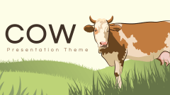 Free - Cow Presentation for PowerPoint and Google Slides - PPT Slides