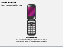 Mobile Phone Graphics for PowerPoint and Google Slides - PPT Slides