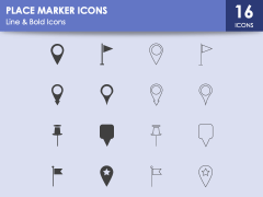 Place Marker Icons for PowerPoint and Google Slides - PPT Slides