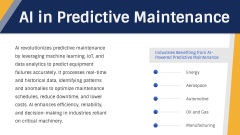 AI in Predictive Maintenance PowerPoint and Google Slides Template ...