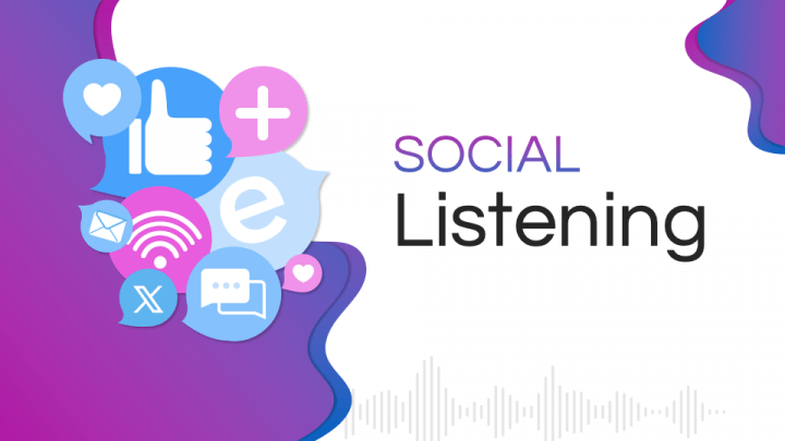 Social Listening PowerPoint and Google Slides Template - PPT Slides